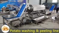 China After Service Video technical support 2200 KG Electric Vegetable Potato Peeler Machine for sale