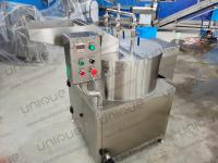 China Industrial Stainless Steel 304 Potato Peeling Machine for Vegetable Production Lin for sale