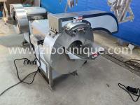 China 500kg/h Capacity Commercial Vegetable Potato French Fries Cutting Machine from Zibo Unique Machinery for sale