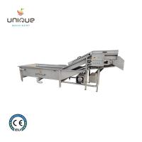 China 5000x1450x1400 Mm Bubble Vegetable Washing Machine For Vegetable Fruit Cleaning Line for sale