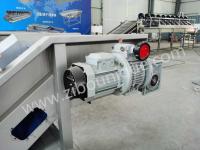 China 5000x1450x1400 Mm Bubble Vegetable Washing Machine For Vegetable Fruit Cleaning Line for sale