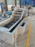 China 5000x1450x1400 Mm Bubble Vegetable Washing Machine For Vegetable Fruit Cleaning Line for sale