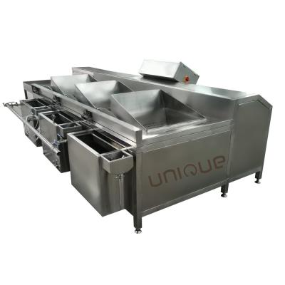 China 1000kg/h Industrial Tomato Washing Machine Corn Fruit Washer Vegetable Onion Washer Cleaning Machine for sale
