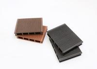 China 140x25mm 3D Embossed WPC Composite Decking - Waterproof Wood Flooring with Custom Length Options for sale