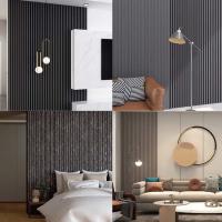 China Waterproof PS Polystyrene Wall Panel 120x12x2900mm - Concrete Finish Interior Decoration Trim for sale