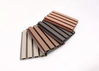China HDPE Waterproof WPC Wall Panel 219x26mm - Wood Plastic Composite Exterior Cladding with UV Resistance for sale