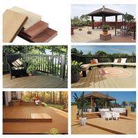 China HDPE Waterproof WPC Wall Panel 219x26mm - Wood Plastic Composite Exterior Cladding with UV Resistance for sale