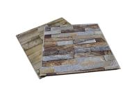 China Laminated PVC Wall Panels 400x9mm 600x9mm 3.8m Length for Interior Decoration for sale