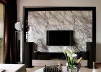 China 1220x2440mm PVC Imitation Marble Sheet 2-5mm Thickness Waterproof Wall Panel for Interior Decoration for sale