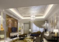 China 1220x2440mm PVC Imitation Marble Sheet 2-5mm Thickness Waterproof Wall Panel for Interior Decoration for sale
