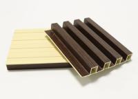 China WPC Wood Grain Wall Panels 160mm-192mm Width, 3M Length, Water Resistant Interior Decoration for sale