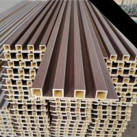 China WPC Wood Grain Laminated Wall Panel 16cm x 2.5cm x 3m for Interior Decoration - Water Resistant & Eco-Friendly for sale