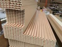China WPC Wood Grain Laminated Wall Panel 16cm x 2.5cm x 3m for Interior Decoration - Water Resistant & Eco-Friendly for sale