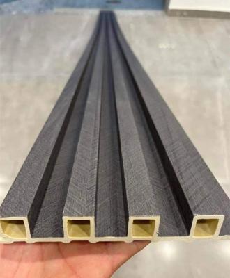China Interior WPC Decorative Wall Panel 2900×160×24mm Waterproof Wood Plastic Composite Material for sale
