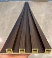 China 160x24mm WPC Interior Wall Panel - Waterproof Wood Plastic Composite Cladding with B1 Fire Rating for sale