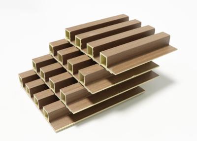 China Sonsill WPC Wall Panel 2800mm x 160mm Fluted Interior Cladding with 3D Wood Grain Design for sale