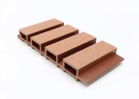 China 26mm Thickness Wood Plastic Composite Outdoor Wall Panel - 219mm Width WPC Cladding with Custom Length Options for sale