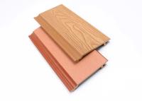 China Outdoor Fluted WPC Wall Panel 219mm x 26mm Exterior Cladding Composite Board for sale