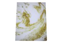 China 1220x2440mm High Glossy PVC Marble Sheet with UV Coating - 3mm Thickness for Interior Wall Panels for sale