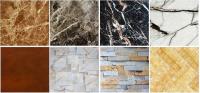 China 1220x2440mm High Glossy PVC Marble Sheet with UV Coating - 3mm Thickness for Interior Wall Panels for sale