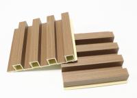 China Interior PVC WPC Wall Ceiling Decorative Panels Wooden Grain for sale