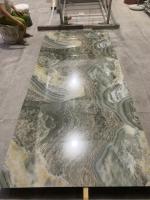 China Interior Wall Decoration Waterproof PVC UV Marble Plastic Sheet 1220x2800mm for sale