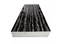 China 3mm 4x8 PVC UV Marble Sheet 1220x2440mm for Indoor Wall Decor - Waterproof & Fire-Retardant for sale