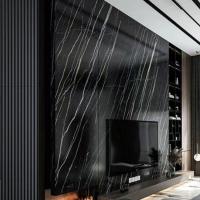 China 3mm 4x8 PVC UV Marble Sheet 1220x2440mm for Indoor Wall Decor - Waterproof & Fire-Retardant for sale