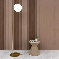 China Luxury Polystyrene Wall Panel 120x70mm 2.9m Length Gold Design PS Cladding Sheet for Interior Decoration for sale
