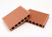 China 140x25mm WPC Composite Decking - Weather Resistant Wood Plastic Flooring with 3D Wood Grain Texture for sale