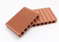 China 140x25mm WPC Composite Decking - Weather Resistant Wood Plastic Flooring with 3D Wood Grain Texture for sale
