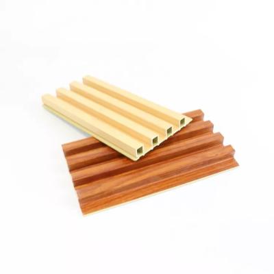 China waterproof Interior WPC Wall Panel for Indoor Wall Decoration Easy Installation and Maintenance Free for sale