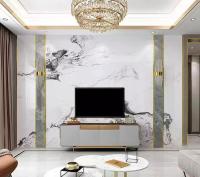 China Waterproof Interior Decorative PVC Marble Sheet UV Marble Panels 2mm - 5mm for sale