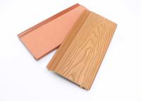 China Wood Plastic Composite Exterior Wall Panel Co Extruded Fluted WPC Cladding Panel for sale
