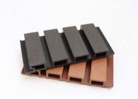 China Wood Plastic Composite Exterior Wall Panel Co Extruded Fluted WPC Cladding Panel for sale