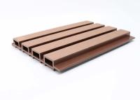 China Plastic Composite Garden Exterior WPC Wall Panel Waterproof WPC Fluted Wall Panel for sale