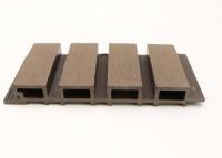 China Outdoor WPC Wall Panel 219x26mm - Wood Plastic Composite Exterior Cladding with B1 Flame Retardant for sale