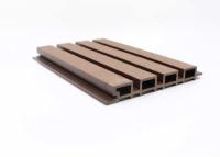 China Outdoor WPC Wall Panel 219x26mm - Wood Plastic Composite Exterior Cladding with B1 Flame Retardant for sale