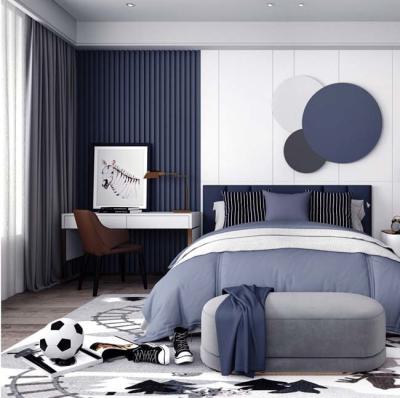 China 118-200mm Polystyrene Wall Panel Interior Cladding 12-20mm Thickness Soundproof Waterproof Easy Install for sale