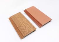 China Waterproof WPC Exterior Wall Panel 140x25x2900mm Wood Plastic Composite Cladding with Fireproof Properties for sale