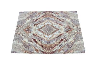 China High Glossy 4x8 PVC Marble Sheet 1220×2440mm UV Flexible Plastic Wall Panel with B1 Fire Rating for sale