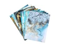 China High Glossy 4x8 PVC Marble Sheet 1220×2440mm UV Flexible Plastic Wall Panel with B1 Fire Rating for sale