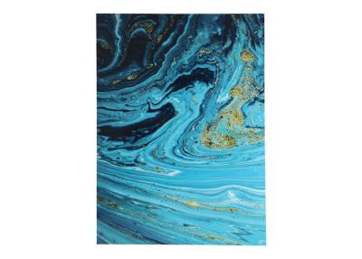 China PVC UV Marble Sheet 1220x2800mm Waterproof Wall Panel with B1 Fire Rating and 3H Hardness for sale