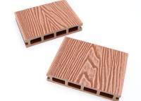 China Outdoor WPC Decking 140x23mm 3D Embossed Wood Plastic Composite Flooring -40°C to 60°C Temperature Range for sale