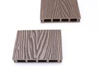 China 140x25mm Co-Extrusion WPC Decking - Recycled Wood Plastic Composite Flooring with 10-Year Warranty for sale