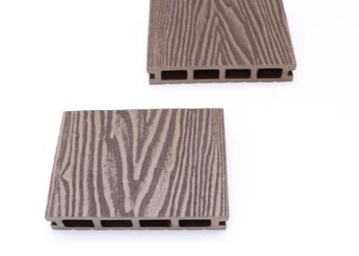 China 140x25mm Co-Extrusion WPC Decking - Recycled Wood Plastic Composite Flooring with 10-Year Warranty for sale