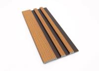 China 12mm Thickness Polystyrene Wall Panel with Laminated Wood Grain Finish - Waterproof & Fireproof Interior Decor for sale