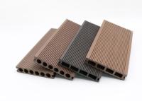 China Co-Extrusion WPC Hollow Composite Decking Board 140-150mm Width with UV Resistance for sale