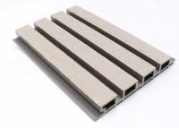 China High Glossy Luxury Exterior WPC Wall Panel Outdoor Wall Panel Waterproof Co Extrusion for sale