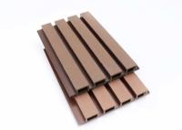 China High Glossy Luxury Exterior WPC Wall Panel Outdoor Wall Panel Waterproof Co Extrusion for sale